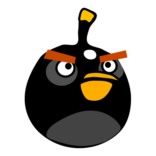 Angry Birds Bomb Logo PNG Vector (SVG) Free Download