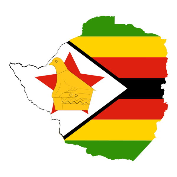 Flag map of Zimbabwe Logo PNG Vector (SVG) Free Download