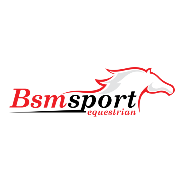 BSMSPORT Equestrian Logo PNG Vector (SVG) Free Download