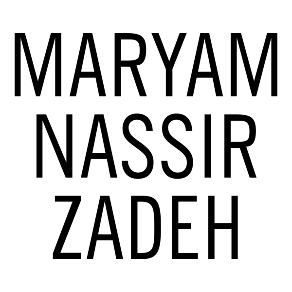 Maryam Nassir Zadeh Logo PNG Vector (SVG) Free Download