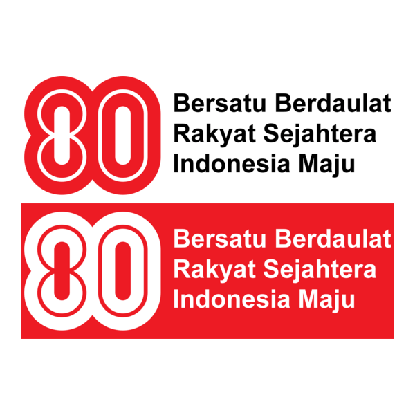 HUT RI 80 Logo PNG Vector (CDR) Free Download