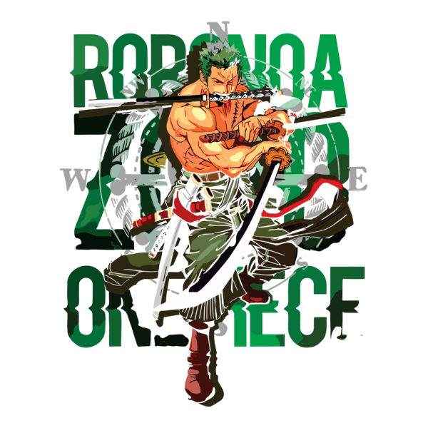 RORONOA ZORRO ONE PIECE Logo PNG Vector (PDF) Free Download