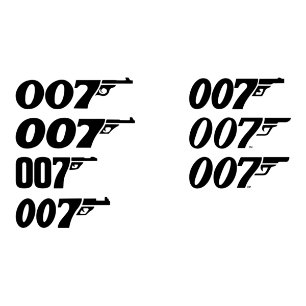 James Bond 007 - 007 Logo PNG Vectors Free Download