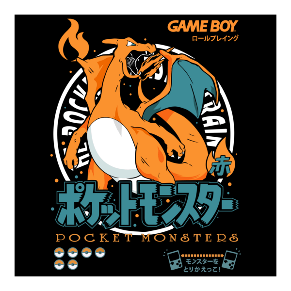 Charmander Pokemon Logo PNG Vector (AI) Free Download