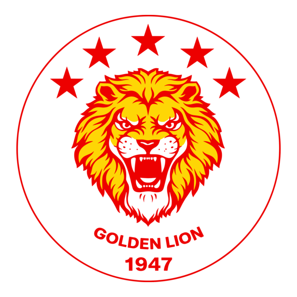 Golden Lion Football Logo PNG Vector (PDF) Free Download