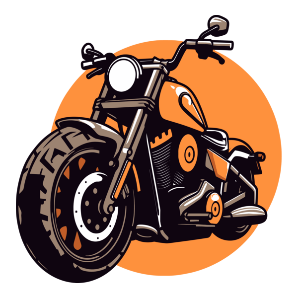Harley Davidson Cruiser Bike Logo PNG Vector (SVG) Free Download