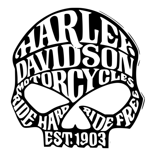 Harley Davidson Willie G Skull Logo PNG Vectors Free Download