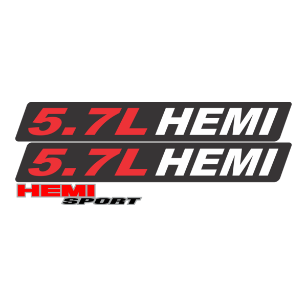 HEMI 5.7L Logo PNG Vector (SVG) Free Download