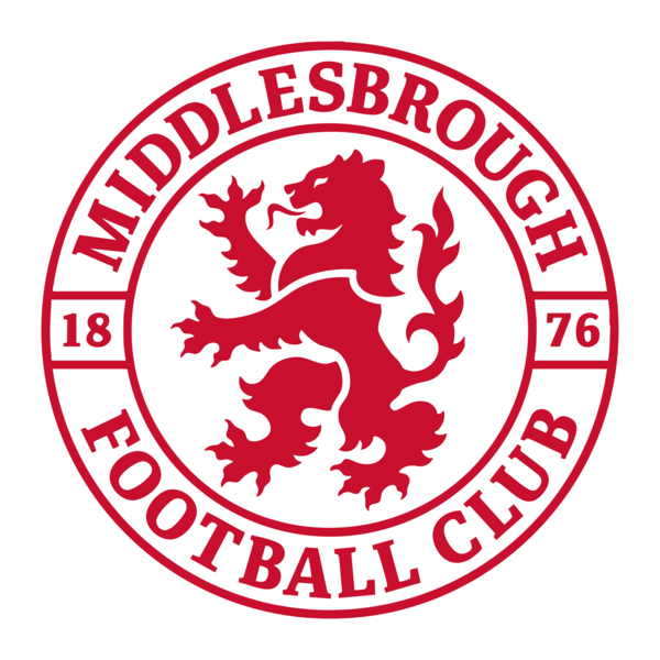 Middlesbrough FC 2025 Logo PNG Vector (SVG) Free Download