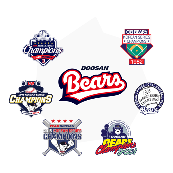 OB&Doosan Bears KS Champions Emblem Collection Logo PNG Vector (SVG ...