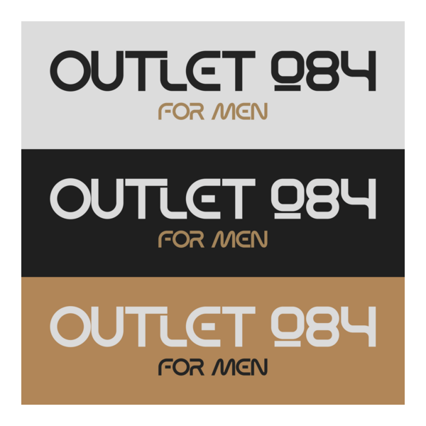 Outlet 084 For Men Logo PNG Vector (PDF) Free Download