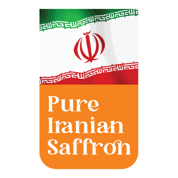Pure Iranian Saffron Logo PNG Vector (AI) Free Download