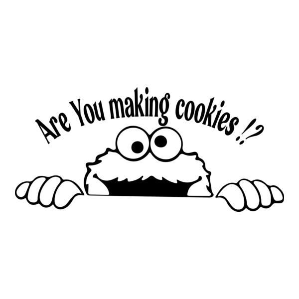 Sesame Street: Cookie Monster Logo PNG Vector (SVG) Free Download
