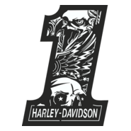 Harley Davidson Motorcycles Eagle Logo PNG Vector (SVG) Free Download