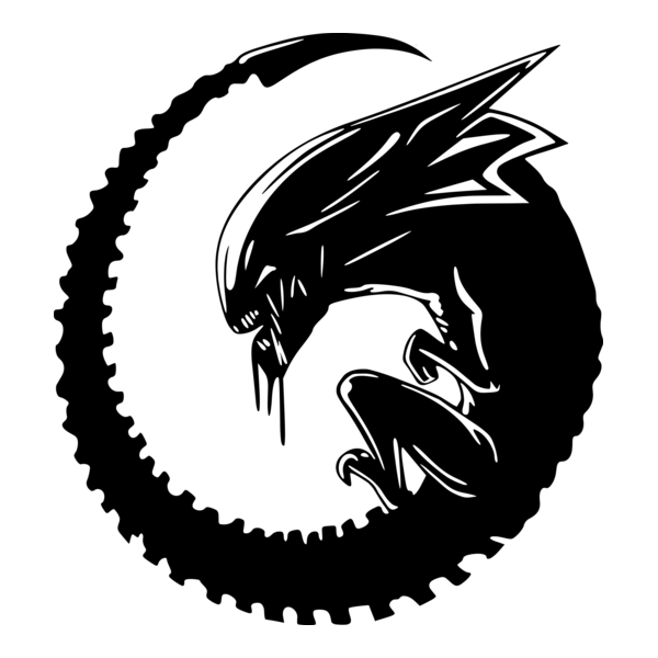 Alien - Xenomorph Logo PNG Vector (SVG) Free Download