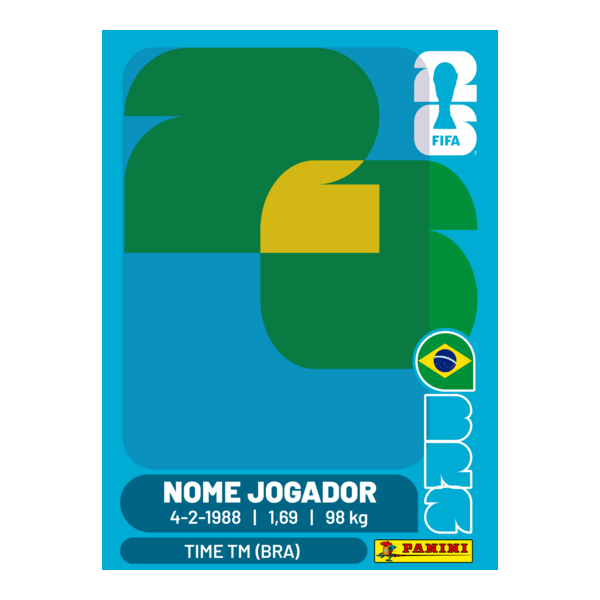 FIGURINHA BRASIL COPA 2026 Logo PNG Vector (AI) Free Download