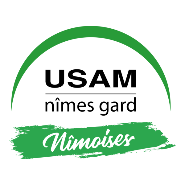 USAM Nîmes Gard Féminin Logo PNG Vector (AI, PDF, SVG) Free Download
