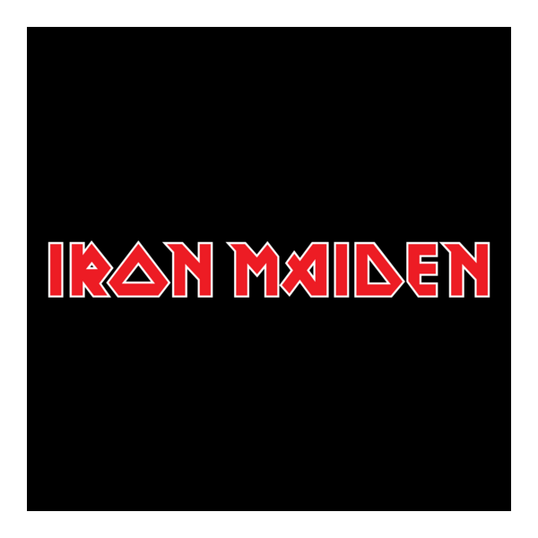 Iron Maiden Logo Vector Iron Maiden Svg Rock Band Svg Iron Maiden